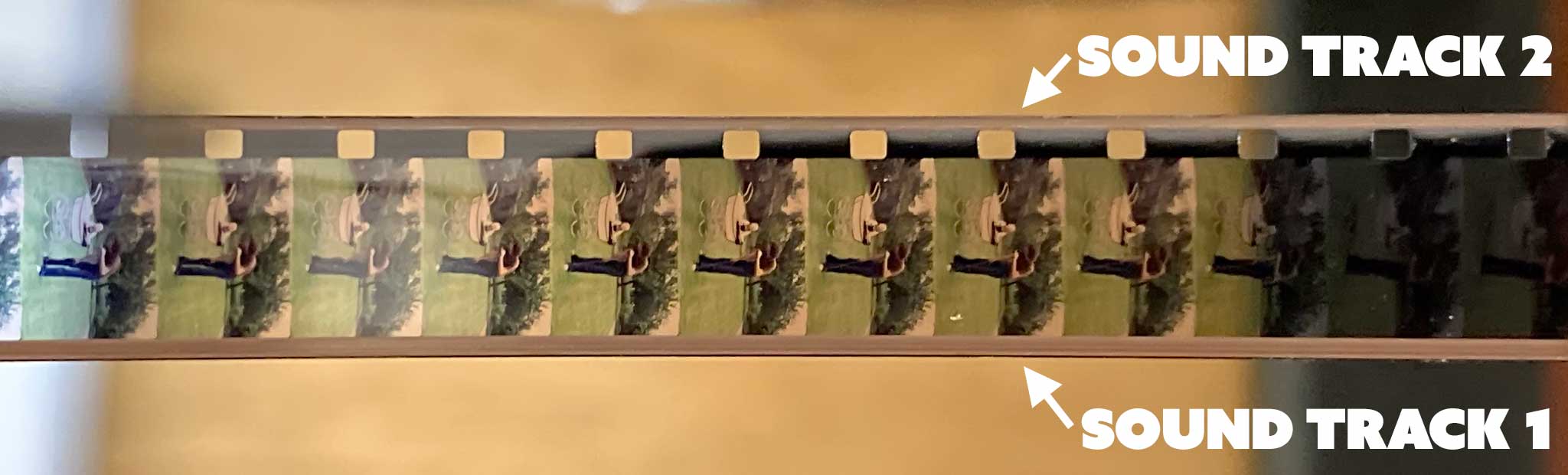 Super 8 film scanning with 2 sound channels | Alive Studios